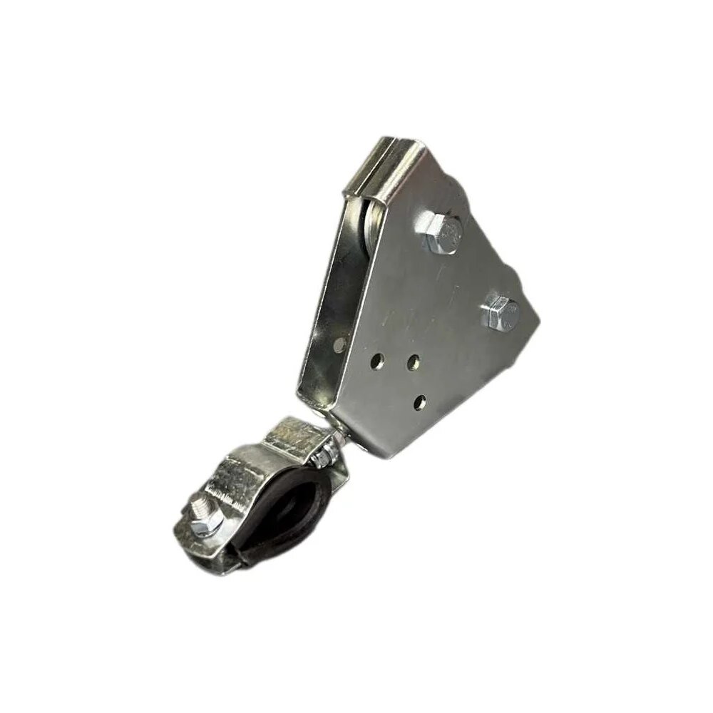 Оцинкованный подвес IMPERA для кабеля ПК2-40-8 (кабель диаметром до 25 мм, тросик диаметром до 8 мм, 2 ролика с подшипниками диаметром 40 мм.) 700020