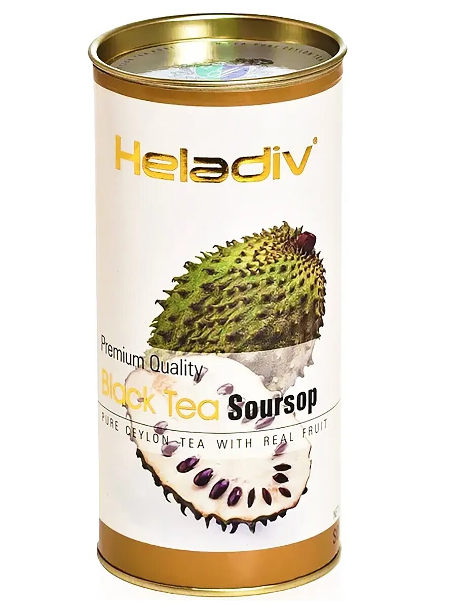 Чай Heladiv, Soursop, черный, листовой, 100г