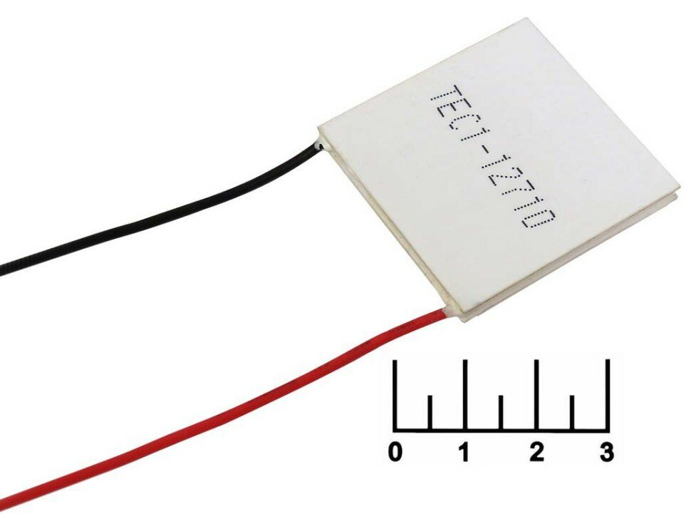 Элемент Пельтье TEC1-12710 40*40*4 15V 8A t-разность 67 гр.(DIY-5499)