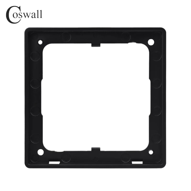 COSWALL Zigbee 3.0 переключатель черный 1 Gang Edging Frame