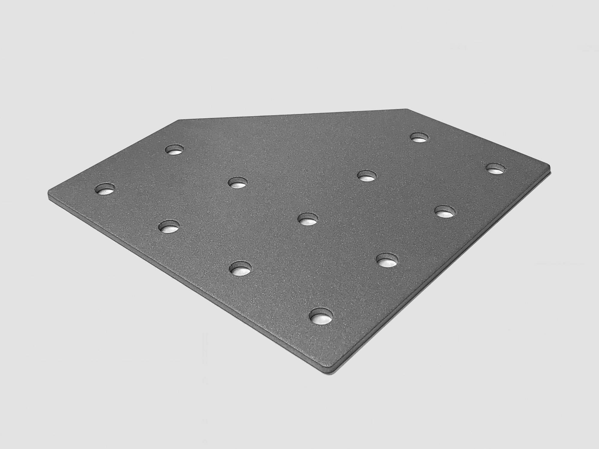 Г-соединитель 185 х185, паз 10, A04 / 1 шт / соберизавод / пластина крепежная