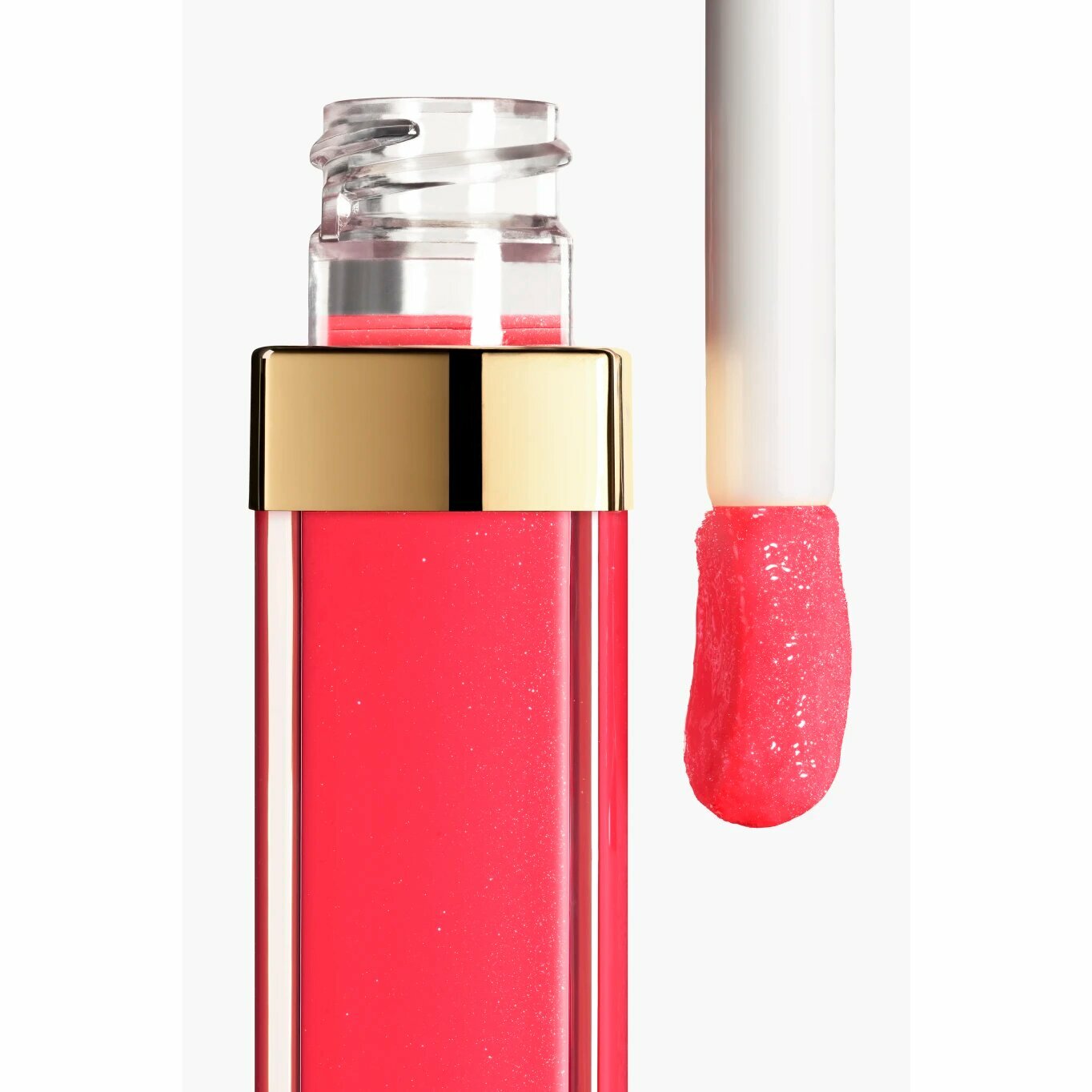 Блеск для губ CHANEL Rouge Coco Gloss 5.5 г | Ультраглянцевый, увлажняющий | Тон 738 Amuse-Bouche