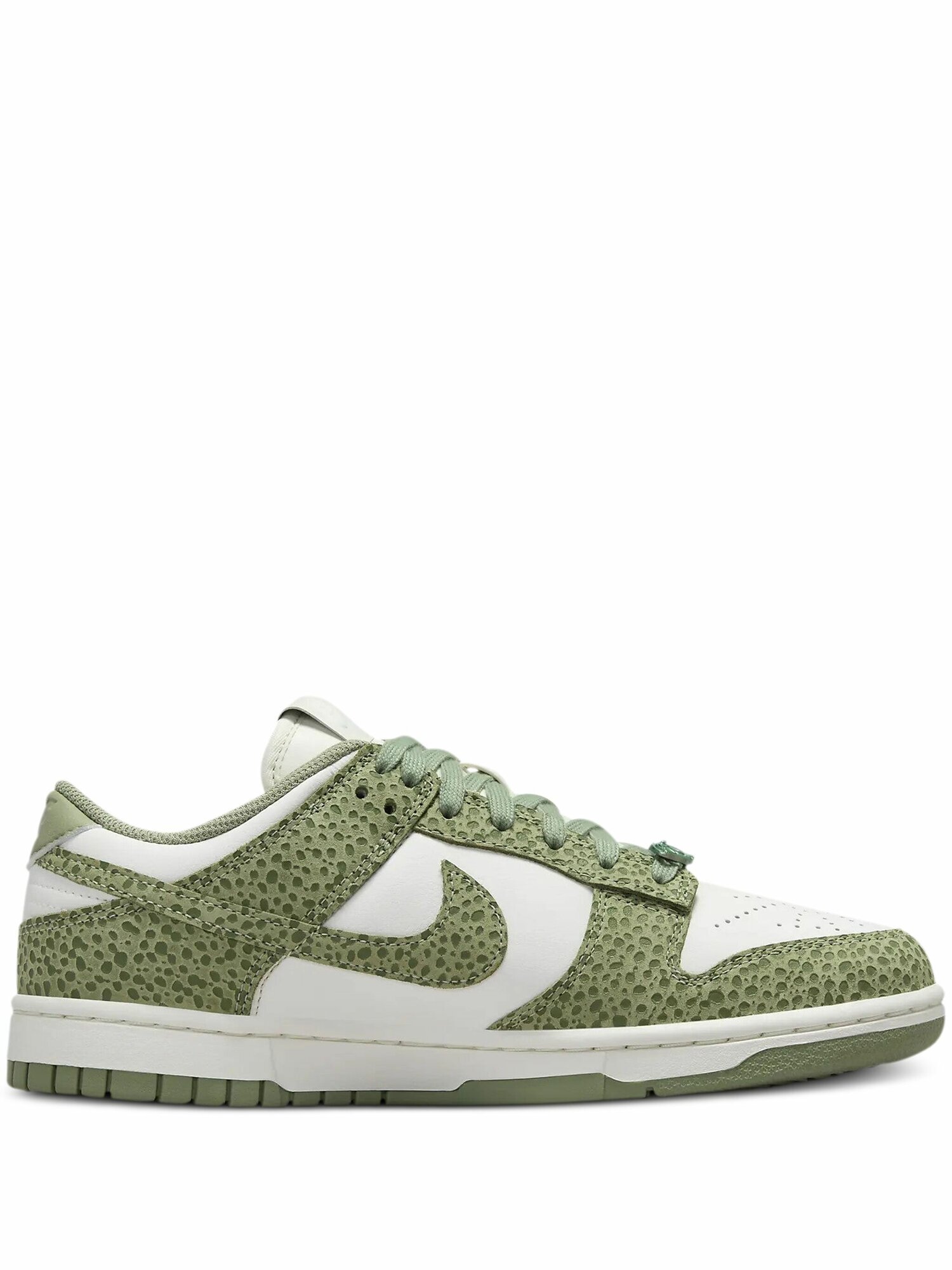 Кроссовки NIKE Dunk Low Green, размер 6 US, белый