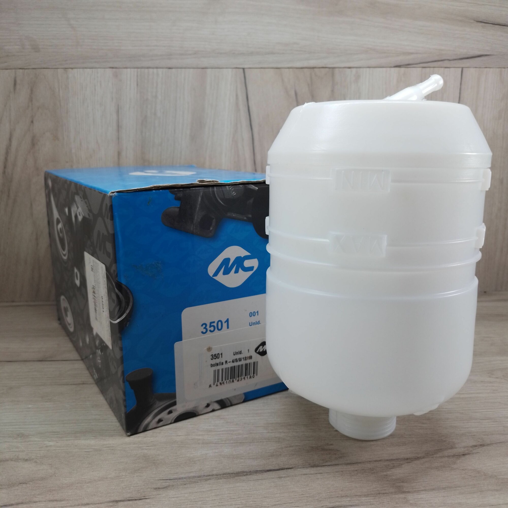 Расширительный бачок, Metalcaucho , PEUGEOT, RENAULT, арт. 03501, 1 штука