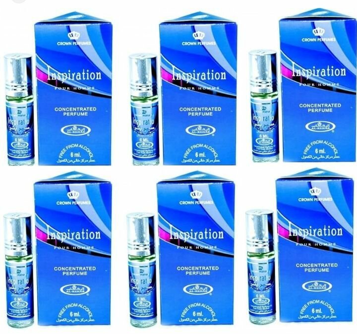 Al Rehab Масляные духи Inspiration 6 мл - 6шт