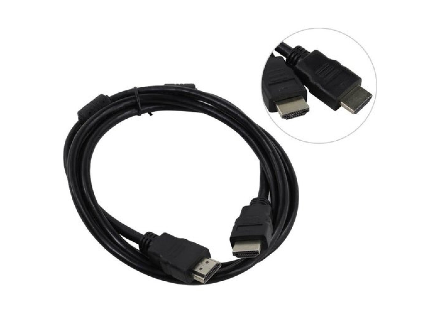 Кабель Smartbuy HDMI to HDMI ver.2.0 A-M/A-M, 2 filters, 5,0 m (К-352-50-2)/10/