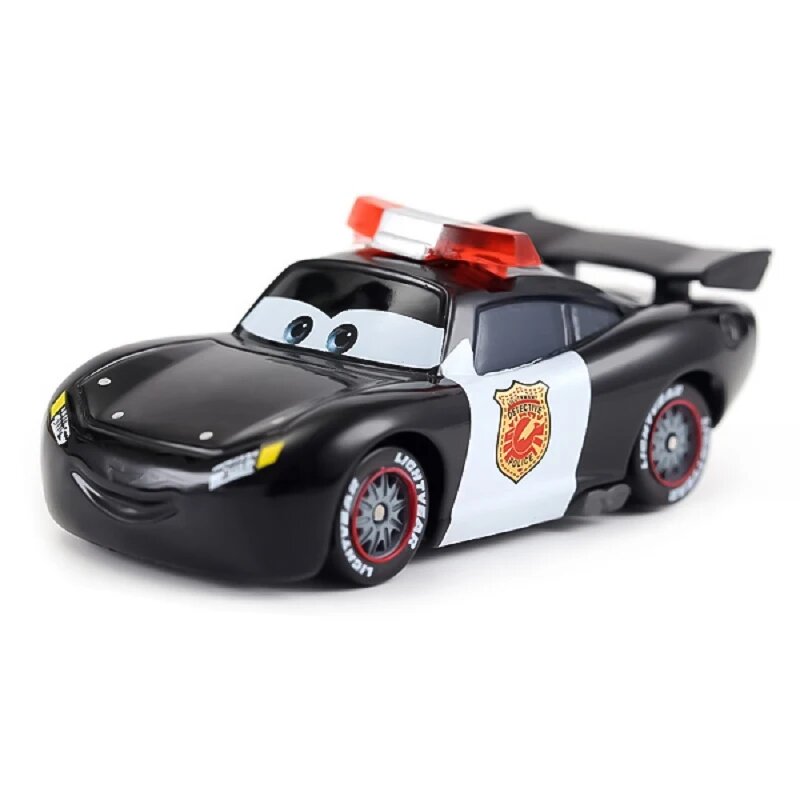 Металлическая модель автомобиля Pixar Cars 3: Молния Маккуин 1:55 Disney Черный, 20