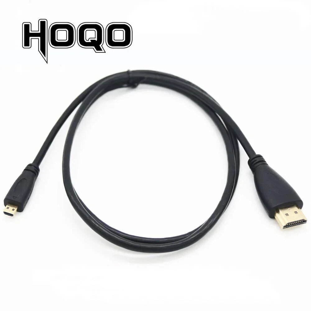 Кабель Micro HDMI на HDMI 90 градусов 50/150 см Micro Straight, 0.5m