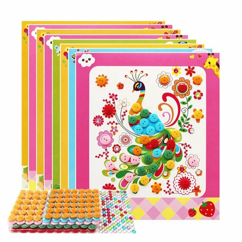 Детские наборы для рисования 10 pcs randomly