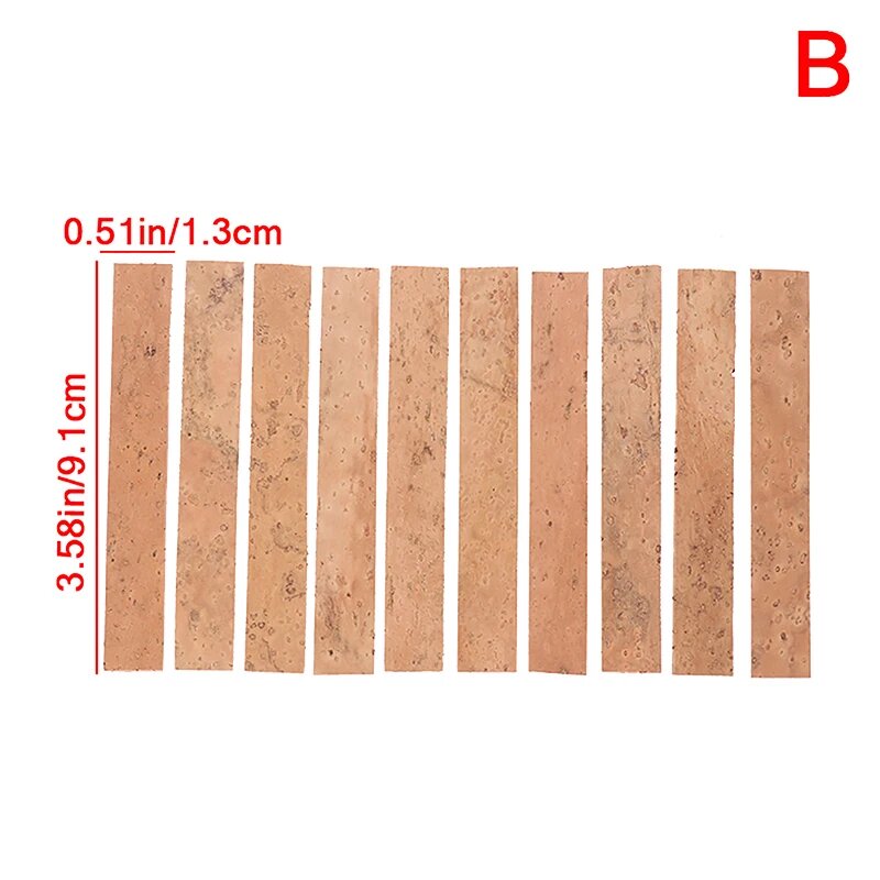 10шт пробка для кларнета, Цвет: 10pcs-B