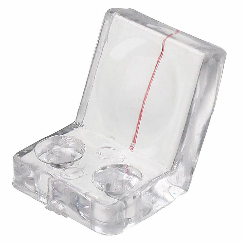 Упор с лупой для пильного станка, с двумя отверстиями