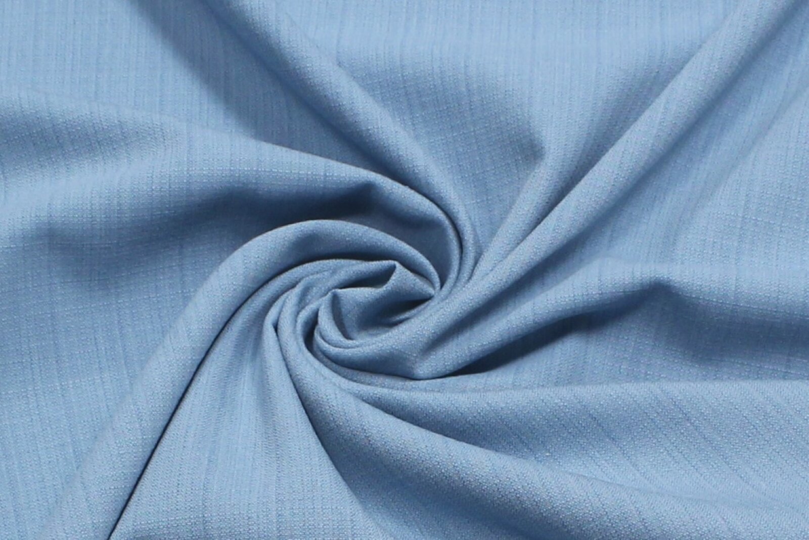 Ткань Меланж костюмно-плательный бледно-голубой, ш158см, 0,5 м