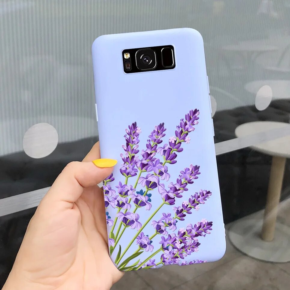 Чехол для Samsung Galaxy S8, чехол 5,8 дюйма, мультяшный динозавр, кактус, задняя крышка для мальчика, матовый Sikilly Samsung S8 S 8 G950F Capa