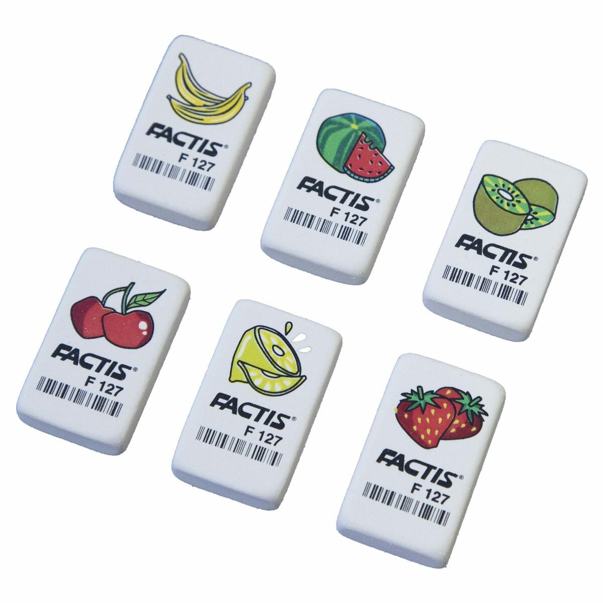 Ластик Factis F 127, 40х24х10мм, прямоугольный, мягкий (CNFF127), 27шт.