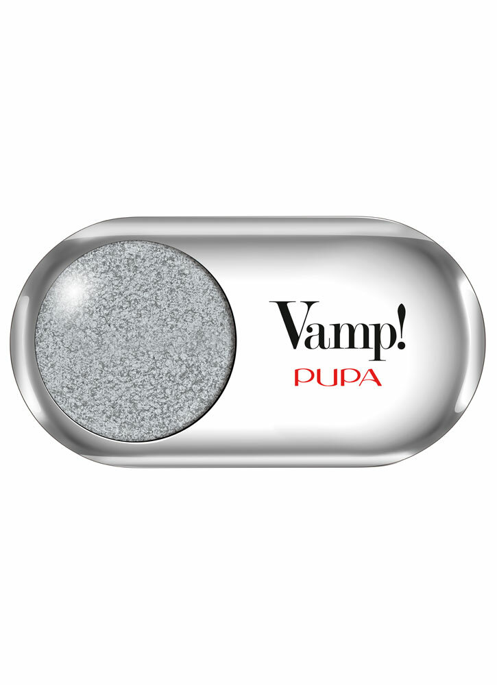 Pupa - Тени с эффектом металлик Vamp! Metallic, 302 Чистое серебро, 1.5 г