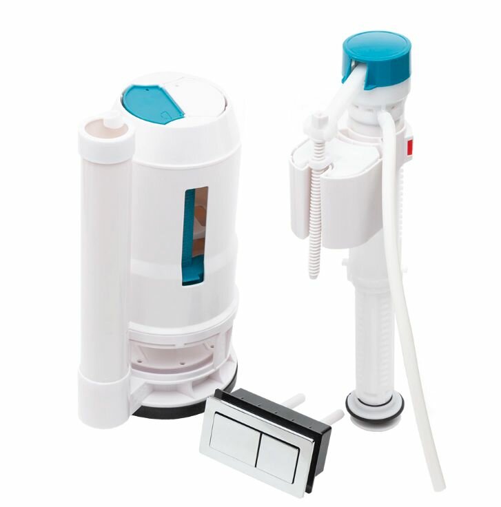 Арматура для бачка Lоndоn нижний подвод 1/2" пластик