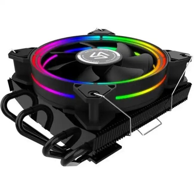 Кулер ALSEYE H120TD Universal, 125W, 120mm FAN, 800~2000 rpm, 24.1~35.5 dBA, RGB, PWM, RTL
