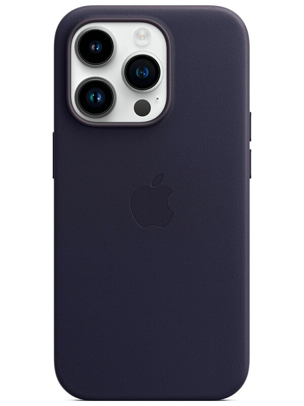 Чехол с магнитным покрытием Type Gorilla Premium, Magnetic, iPhone 15 Pro, Dark Blue, Leather (BL-T52-iP15P-LTR-DBL)