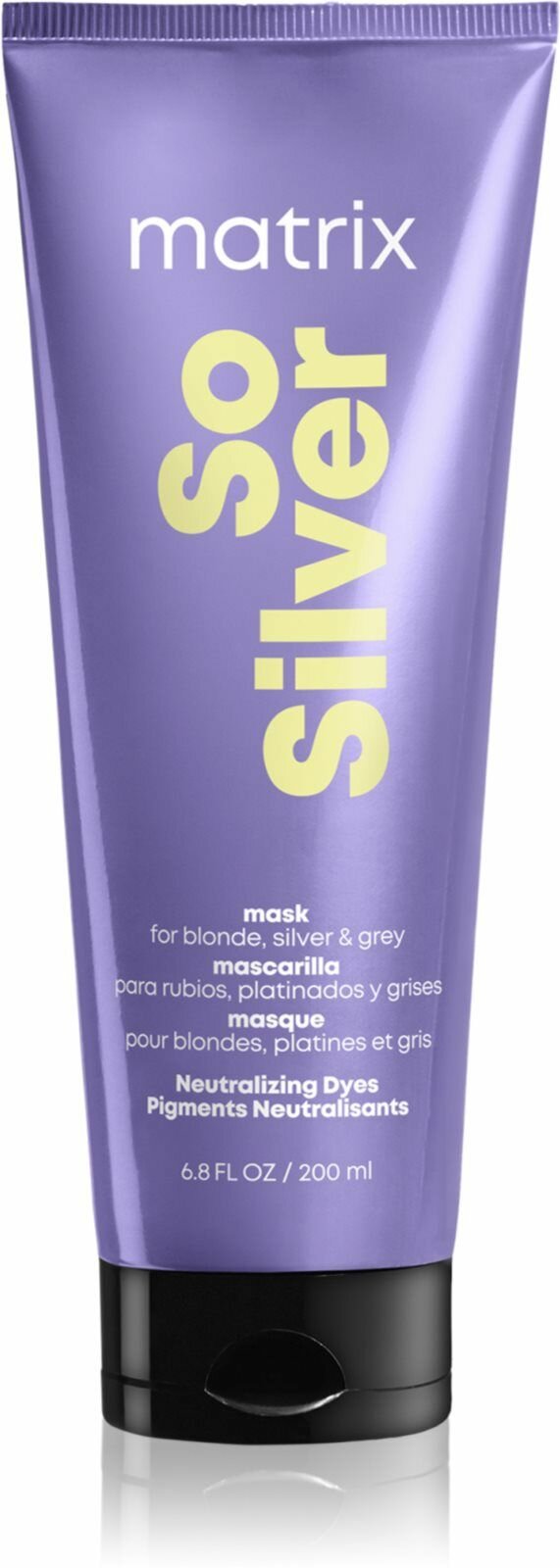Маска для нейтрализации желтоватых оттенков Matrix So Silver 200 ml