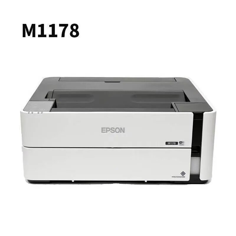 Принтер струйный M1178, СНПЧ, Чб, A4, Wi-Fi, USB, белый, черный