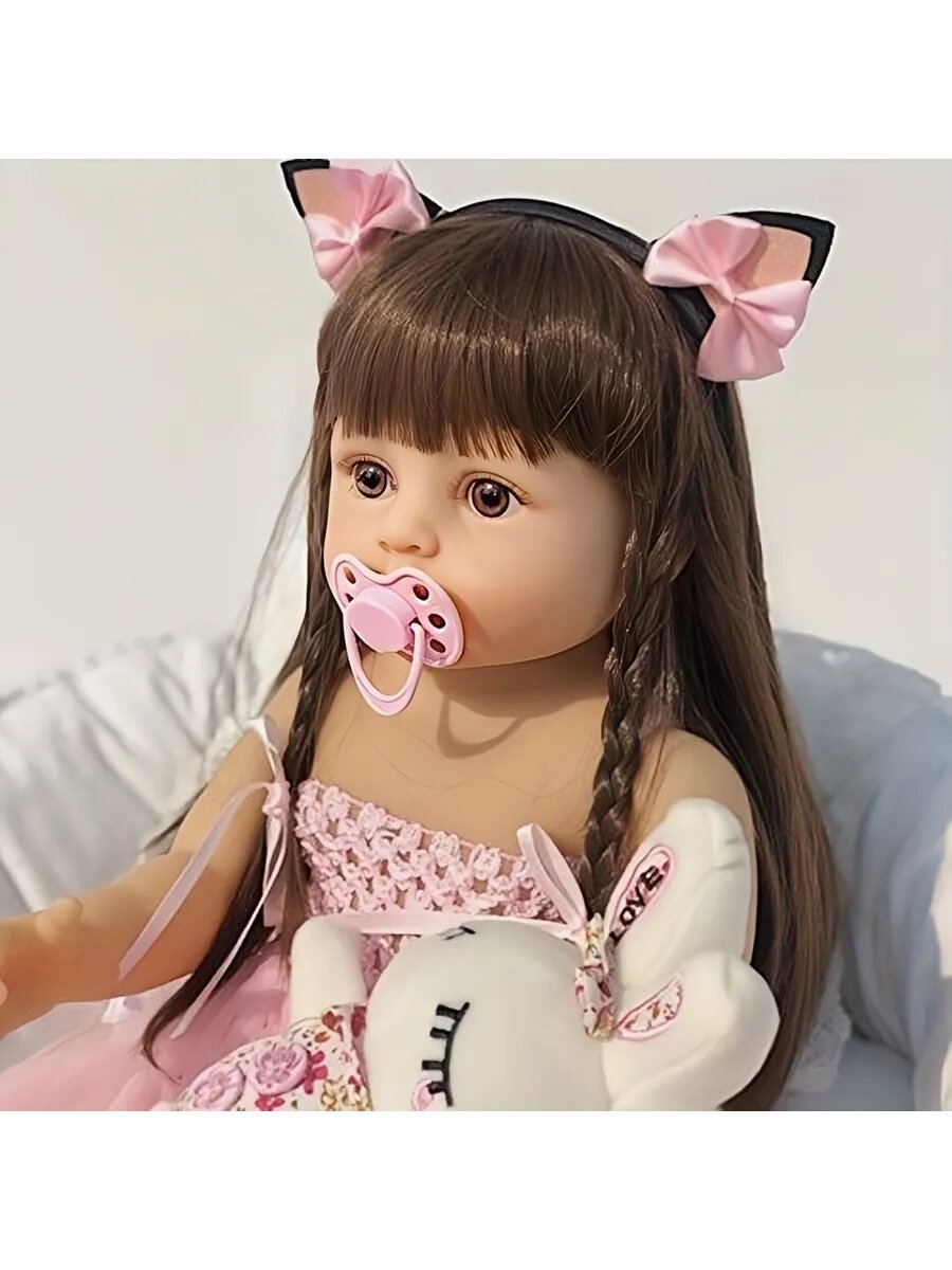 Силиконовая кукла Реборн Бэби, 55 см