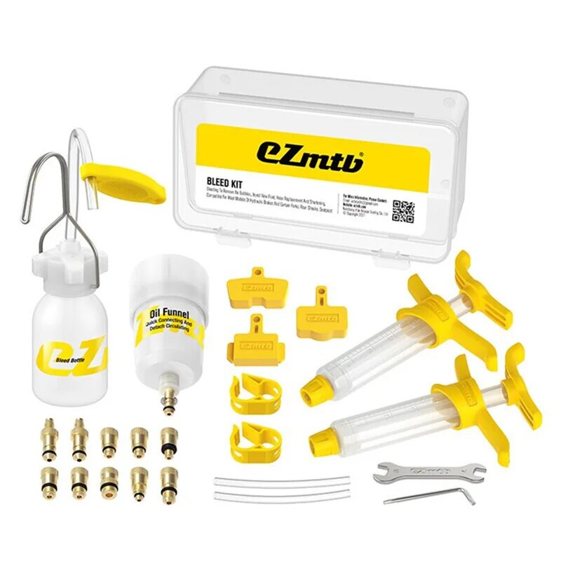 EZMTB Комплект для прокачки гидравлических тормозов SHIMANO SRAM Kit Premium Version