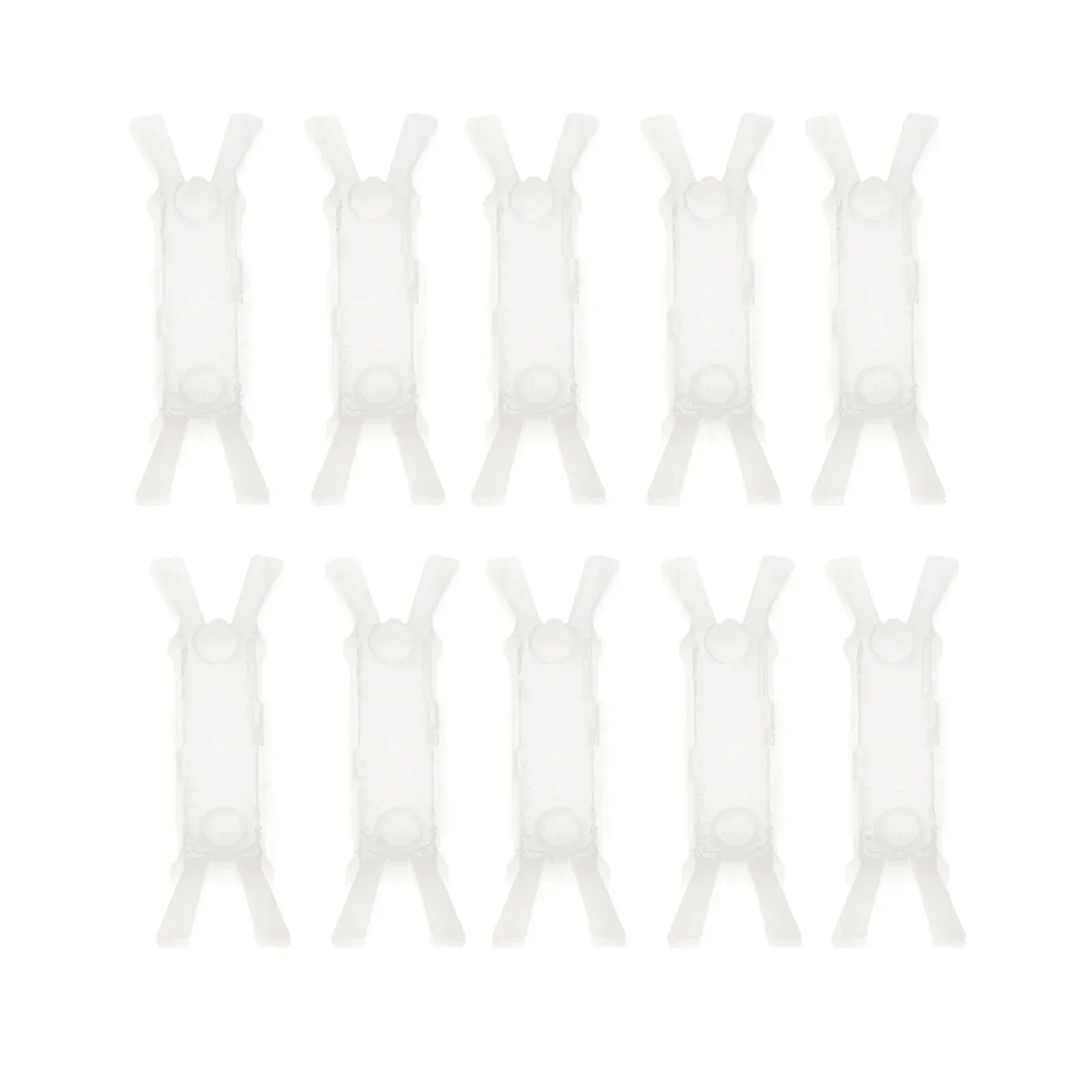 20 шт, уплотнитель дверной полосы автомобиля, фиксатор, нейлоновая застежка, автоматический карниз дождя, уплотнительная лента, зажим, аксессуары для интерьера для Fiat 7078732