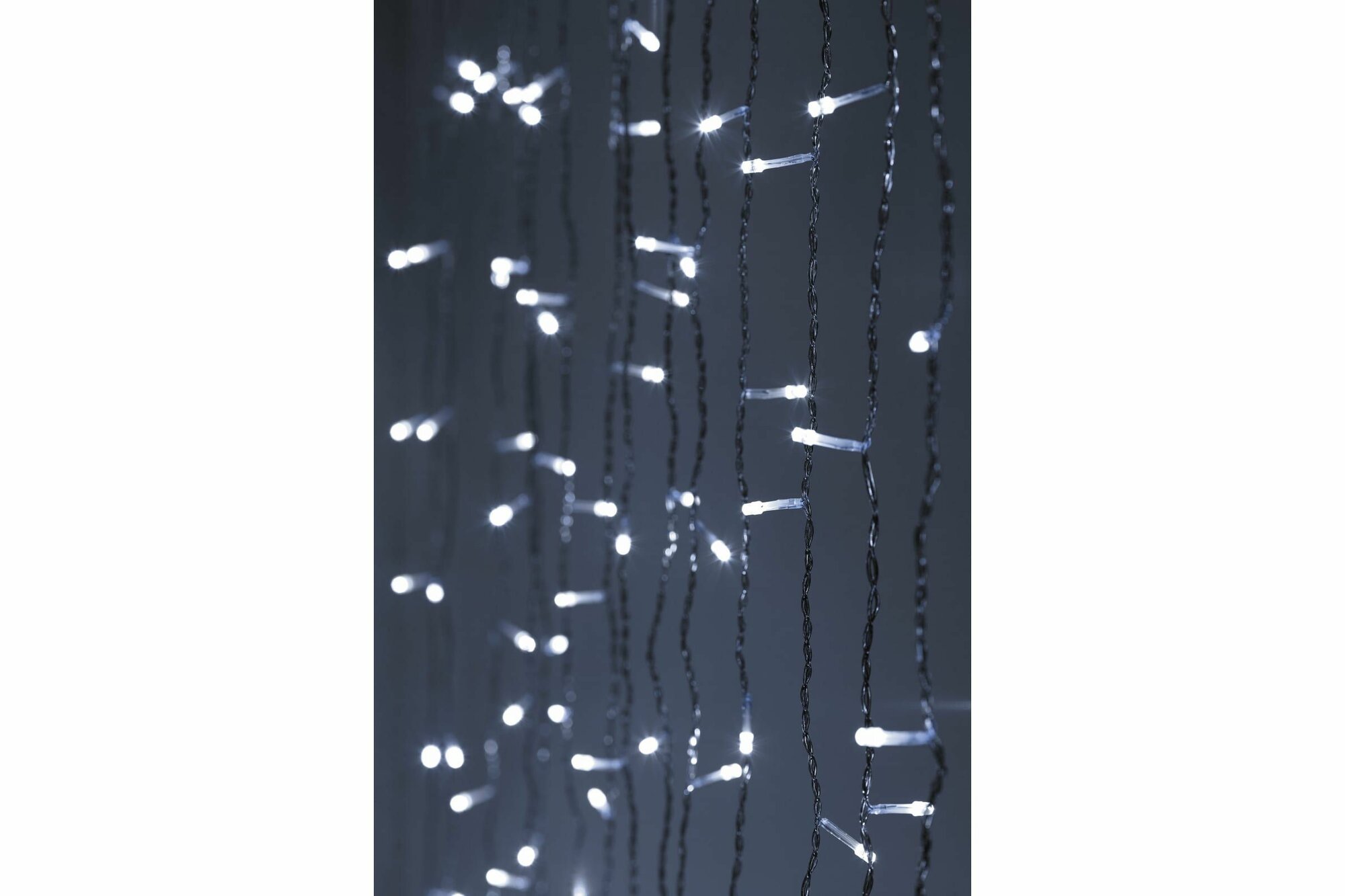 Гирлянда "Занавес", LED, 3x2 м, холодный белый свет, от сети
