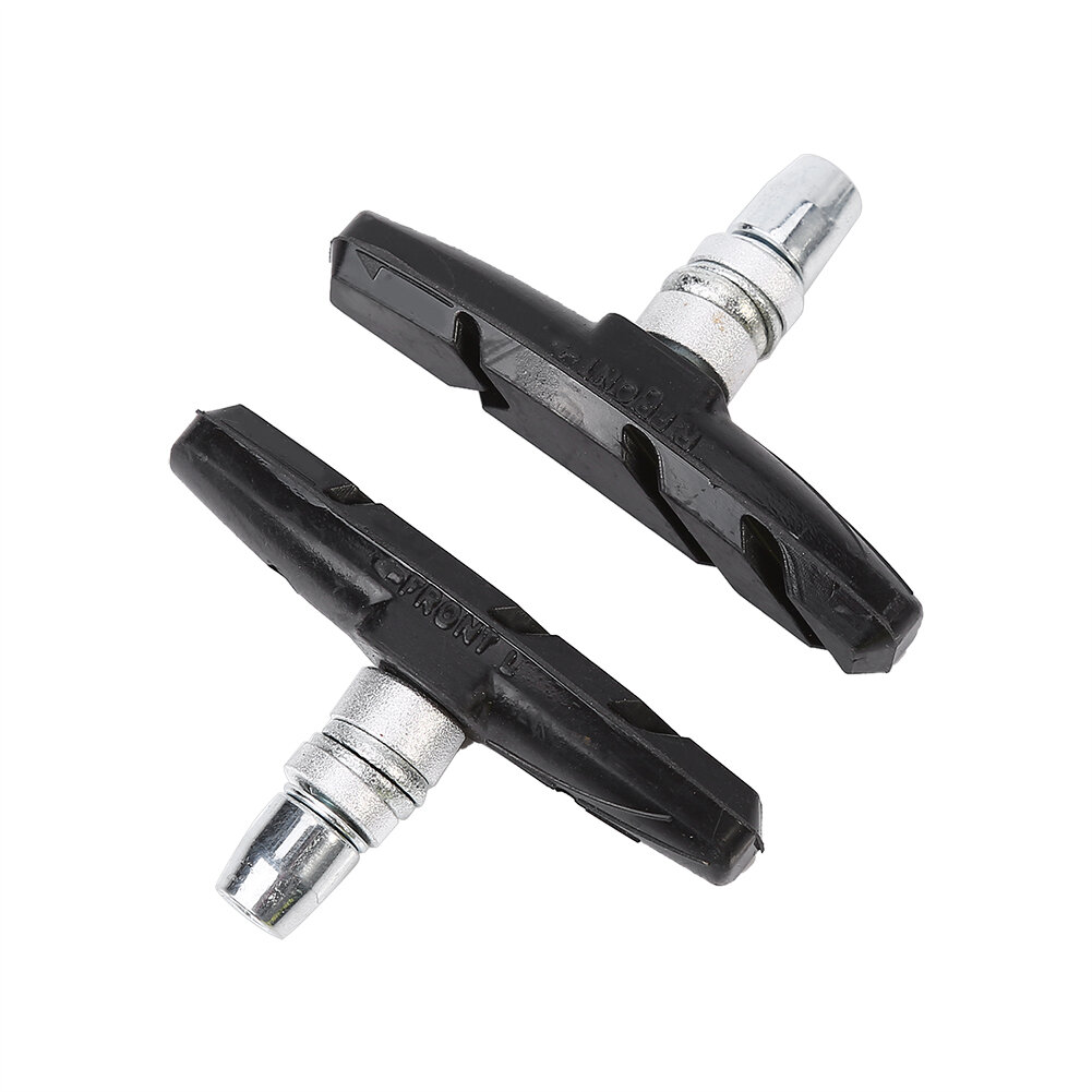 1 пара резиновых накладок для тормозов горного велосипеда (черные)