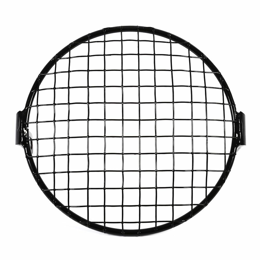 6,3-дюймовая маска для крепления на решетку фары в стиле ретро Cafe Racer, боковая лампа для мотоцикла для классических велосипедов, простая установка, устойчивость к атмосферным воздействиям