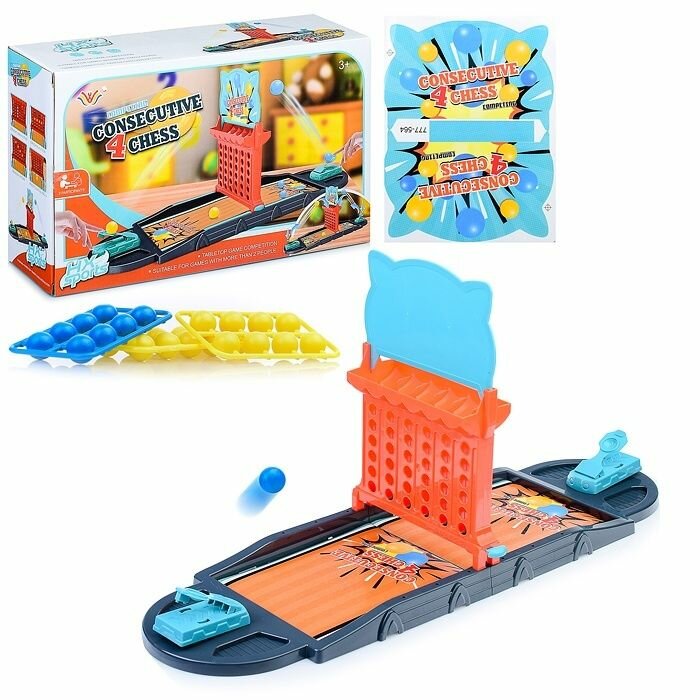 Игра логическая Oubaoloon "Составь 4" в коробке (777-564)