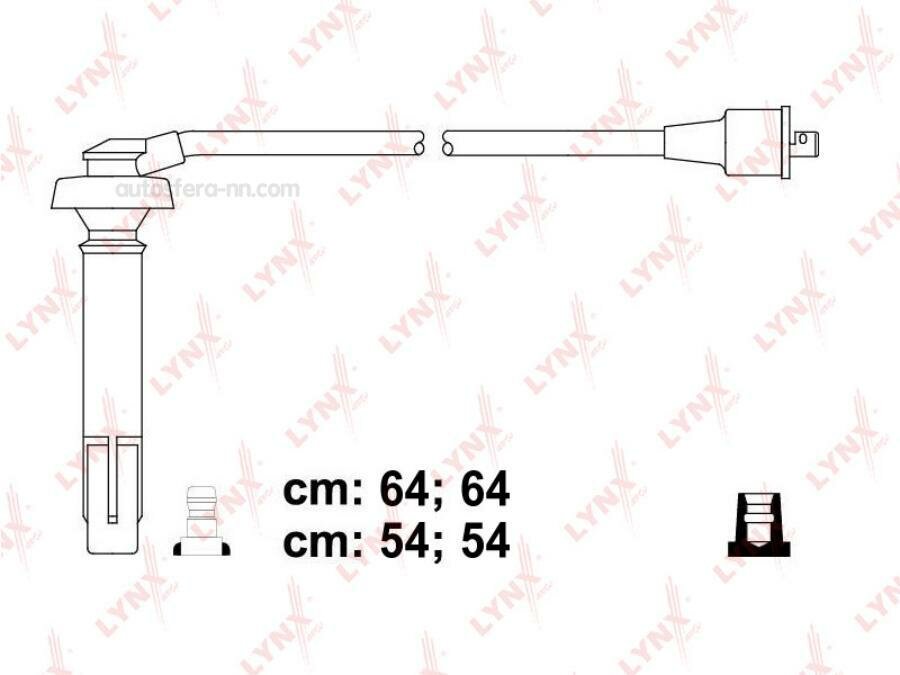 LYNXAUTO SPE7113 к-кт проводов!\ Subaru Legasy/Forester/Outback/Impreza 2.0/2.5i 98>