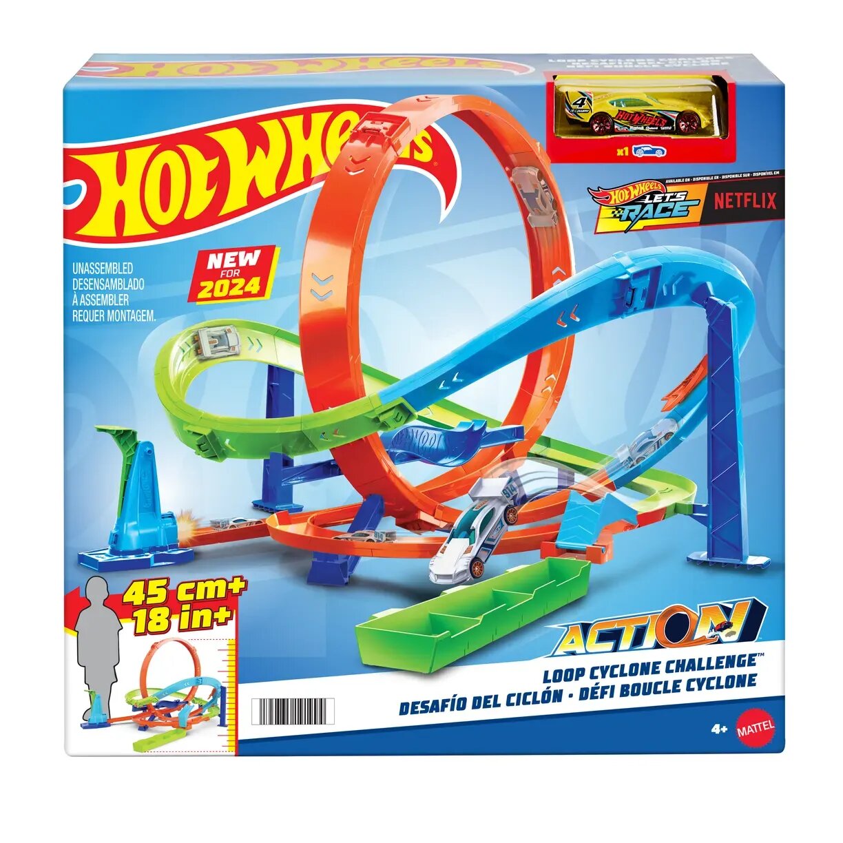 Набор игровой Hot Wheels Испытание гиперпетли HTK16