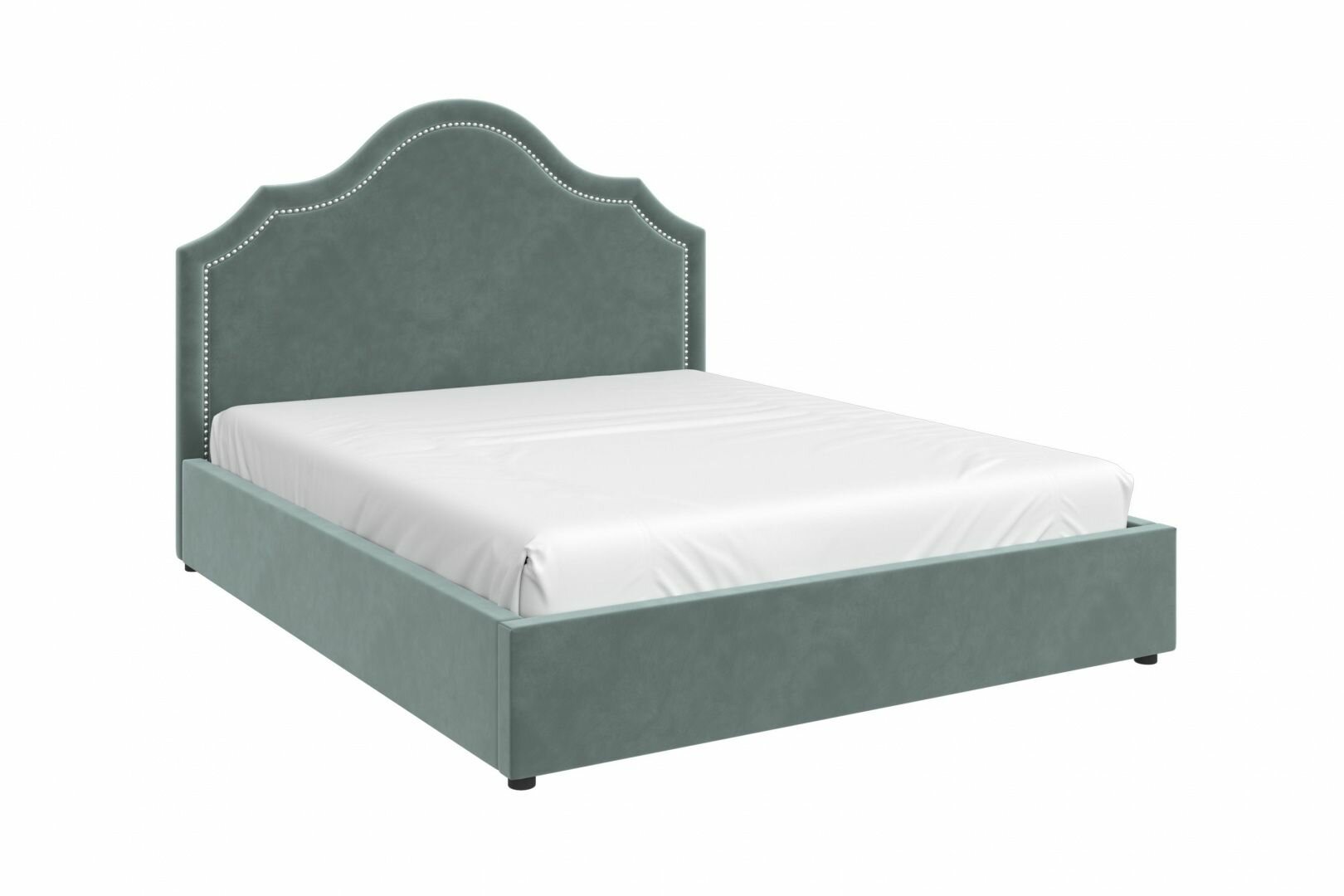 Двуспальная кровать Оливия мята 160 х 200