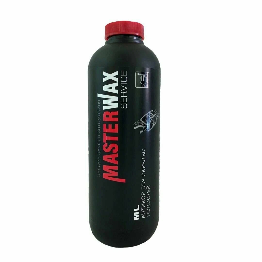Антикоррозионный состав для скрытых полостей ML MASTERWAX, пластиковый флакон 1,0 л/0,75 кг