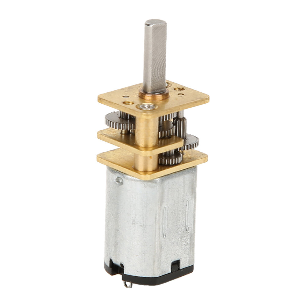 Gear Motor GA12-N20 DC 12V 60/500/1000RPM с металлическим редуктором