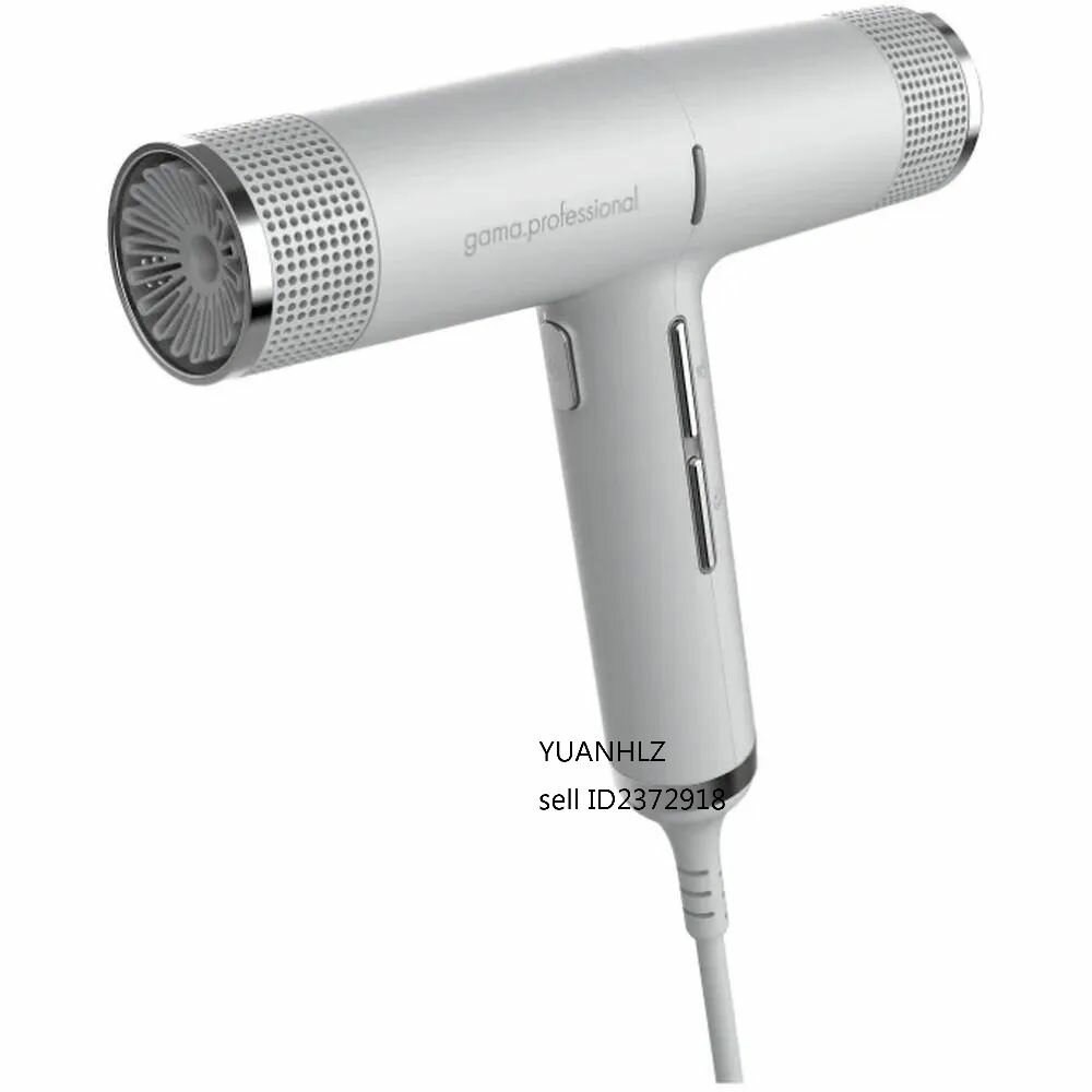 GA.MA Фен для волос IQ Perfetto . 2000 Вт, скоростей 3, кол-во насадок 3, Silver