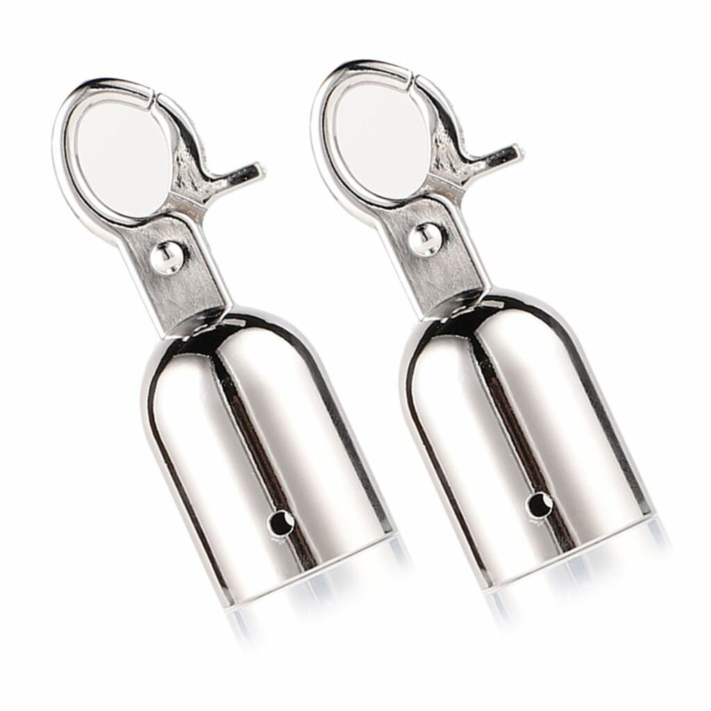 Набор из 2 прочных стальных фиксаторов для троса