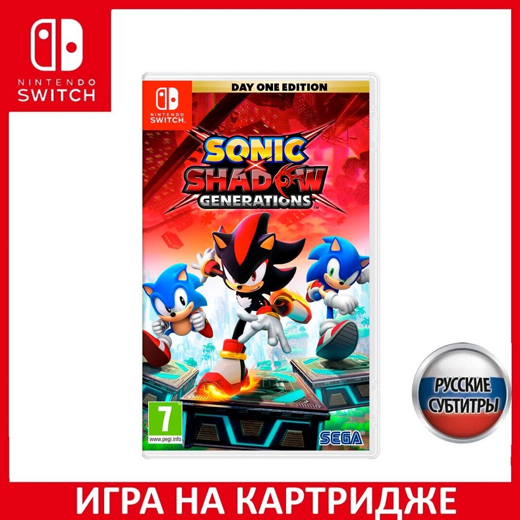 Игра Sonic x Shadow Generations Day One Edition (Nintendo Switch) Русские субтитры