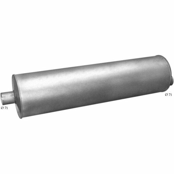 Глушитель выхлопных газов конечный, POLMOSTROW 69.49 (1 шт.)