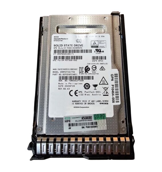 Жесткий диск HP P10638-001 1,92Tb SAS 2,5" SSD