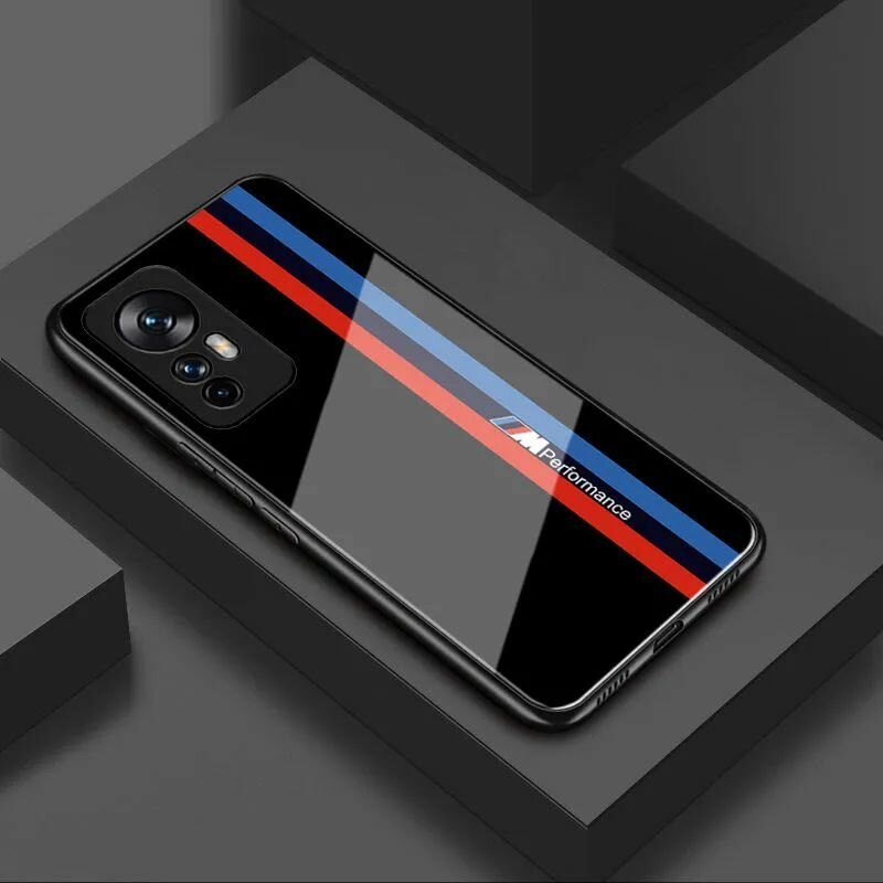 Подходит для Xiaomi 12S Pro (Сяоми 12 С Про), защитный чехол из материала track glass, защитная оболочка смартфона + подарочное защитное стекло