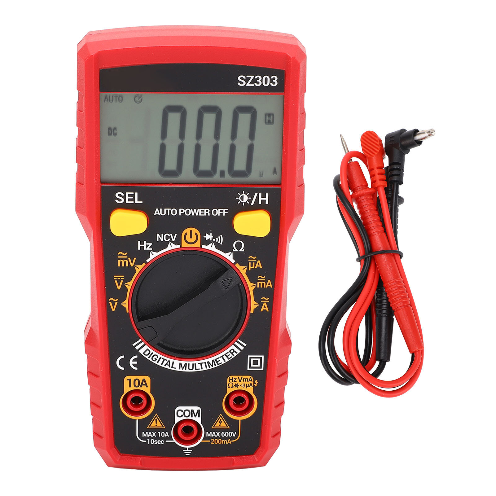 Цифровой мультиметр высокой точности, многофункциональный измеритель напряжения и тока NCV для ремонта и технического обслуживания.