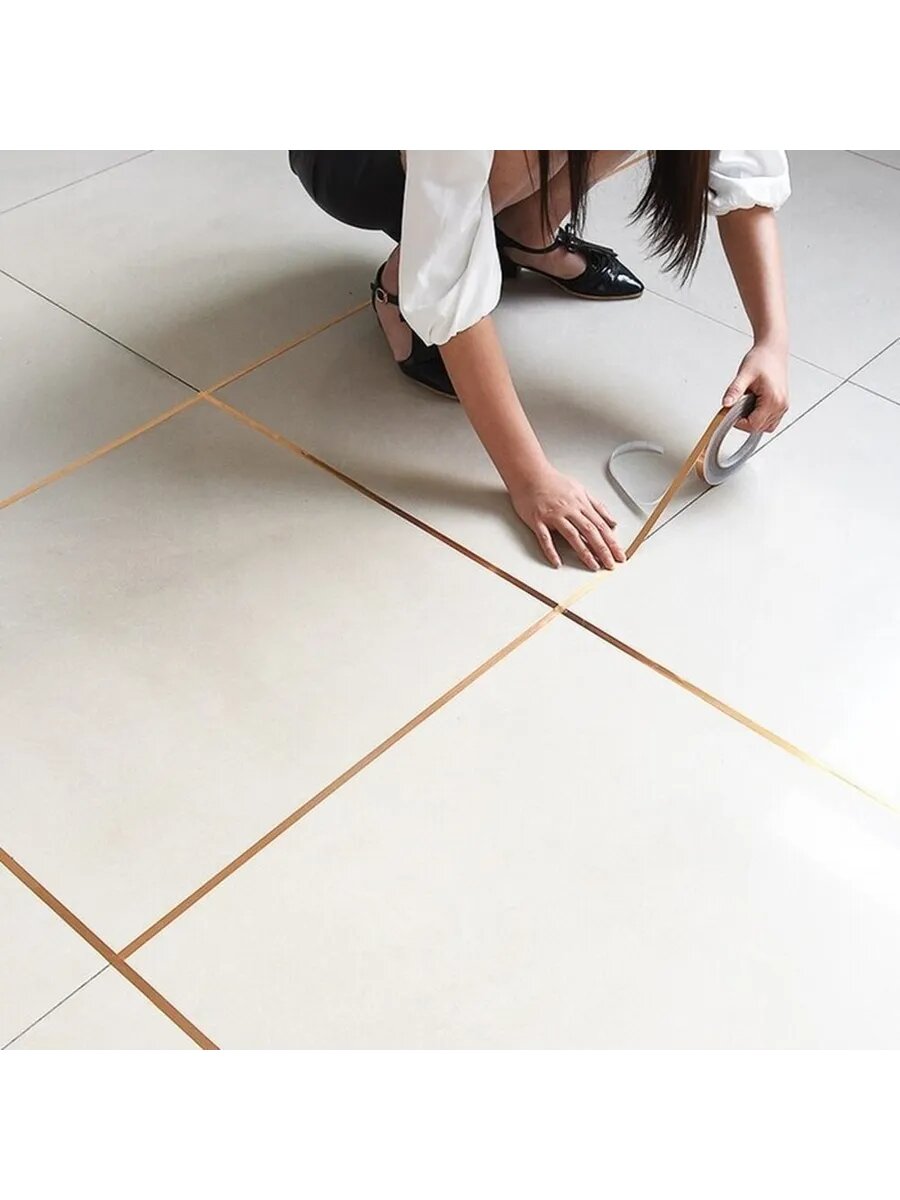 Декоративная металлическая лента 50 м