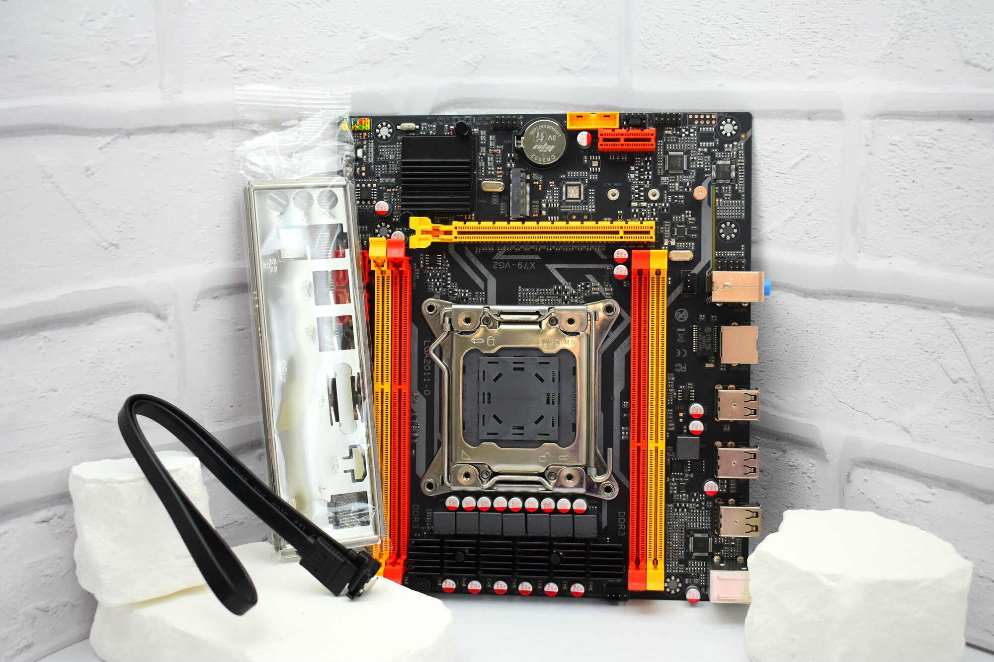 Материнская плата Atermiter X79, LGA2011, microATX, для игровых компьютеровМатеринская плата Atermiter X79, LGA2011, microATX, для игровых компьютеров