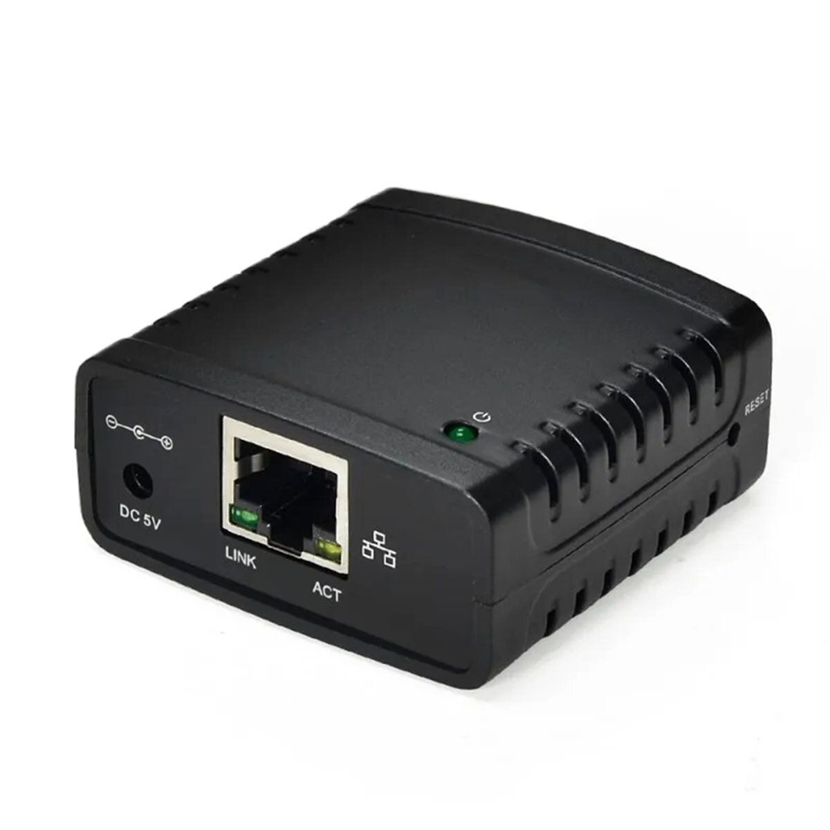 USB 2.0 LRP сервер печати общий доступ к локальной сети Ethernet сетевые принтеры адаптер питания концентратор 100 Мбит/с EU PLUG