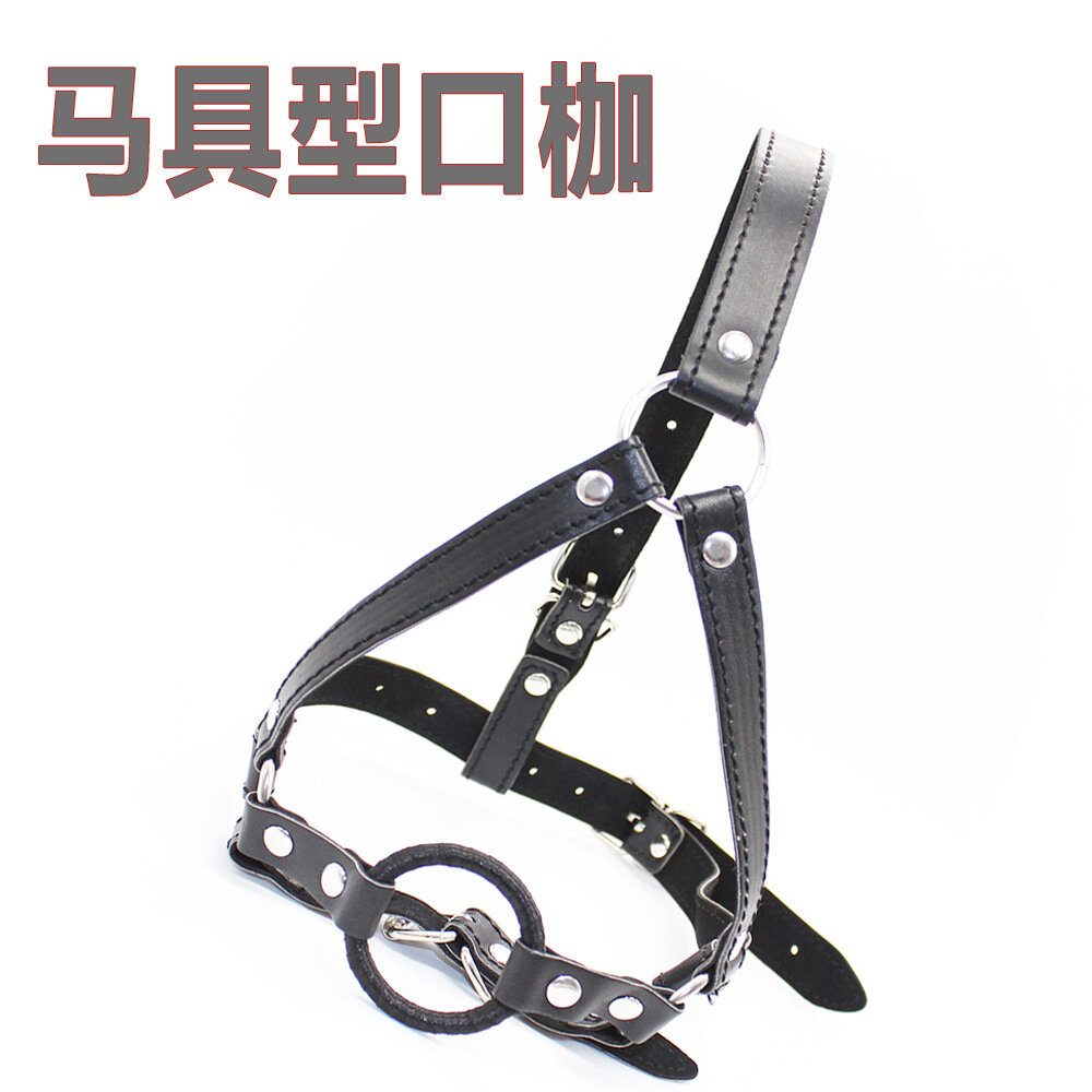 Оптовая продажа взрослых секс-игрушек сбруя типа кляп пара любовь рот шарик реквизит SM обучение рот оковы секс-игрушки