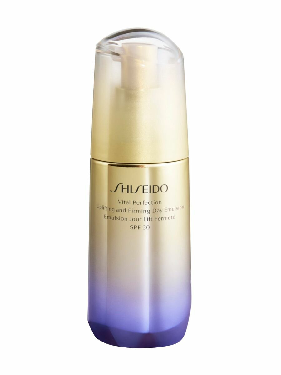 SHISEIDO Vital Perfection Эмульсия лифтинг для лица дневная повышающая упругость кожи, 75 мл