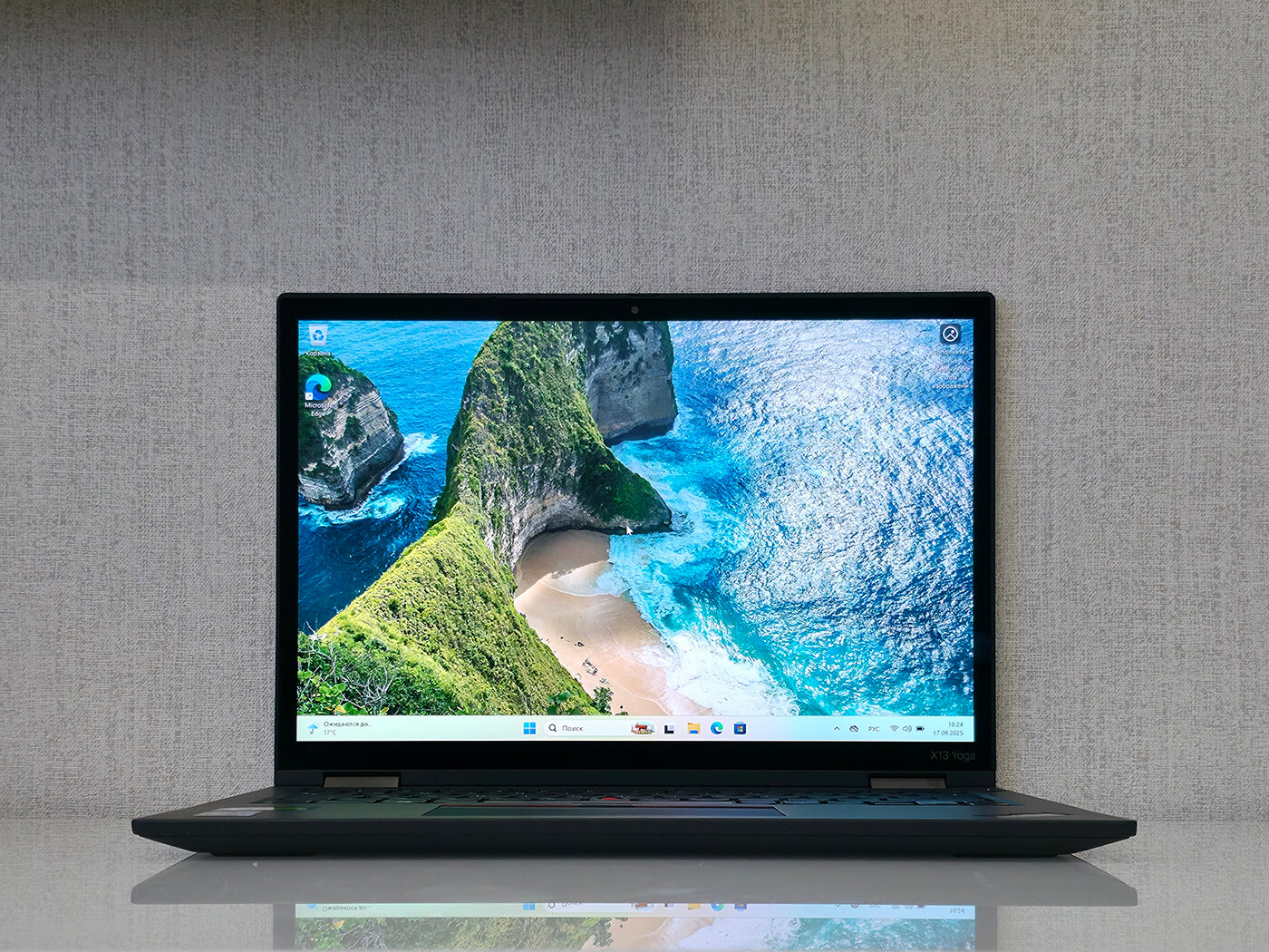 Ноутбук 2 в 1 Lenovo ThinkPad X13 Yoga gen 2 WQXGA, i7, 16ГБ, SSD 256 ГБ, Win 11pro