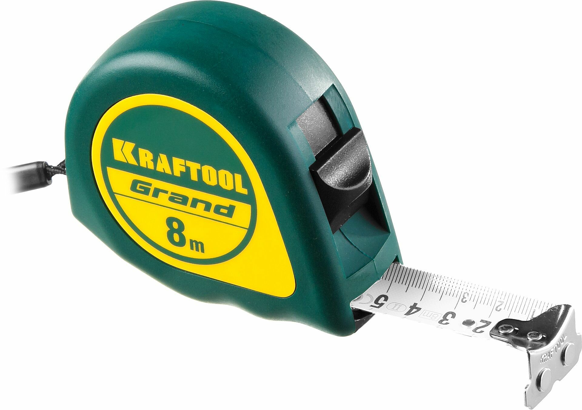 Рулетка KRAFTOOL Grand, 8 м, 25 мм 34022-08-25